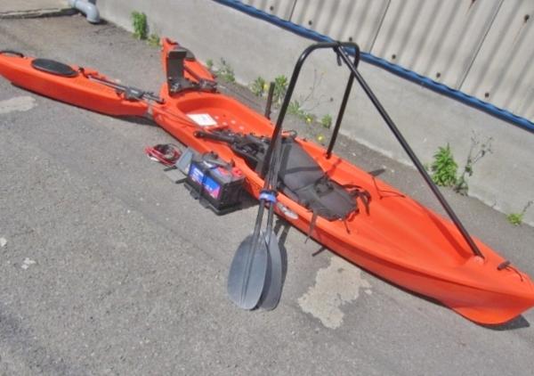 FREEDOM HAWK 12 フィッシングカヤック HONDEX 魚探 HE-51C付(カヤック)｜売買されたオークション情報、yahooの ...