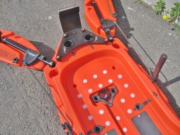 FREEDOM HAWK 12 フィッシングカヤック HONDEX 魚探 HE-51C付(カヤック)｜売買されたオークション情報、yahooの ...