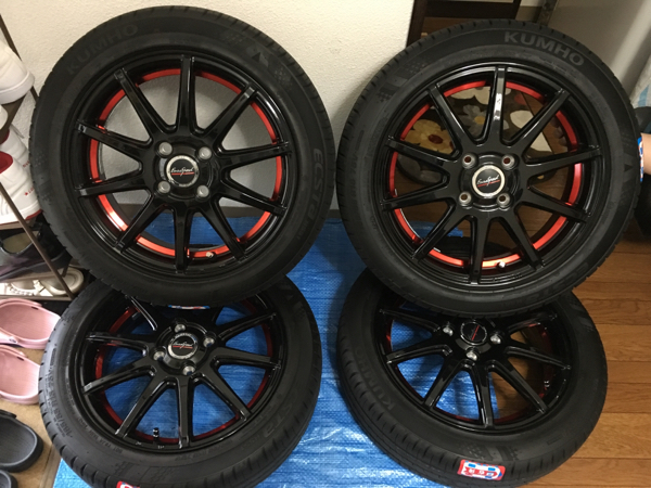 新古 タイヤ＋ホイル セット MAMARAY ユーロスピードmx-01(ラジアルタイヤ)｜売買されたオークション情報、yahooの商品情報を ...