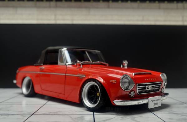 1/18 ダットサン フェアレディ 2000 SR311 ワタナベ 改 カスタム(乗用車)｜売買されたオークション情報、yahooの商品情報をアーカイブ公開 - オークファン（aucfan.com）