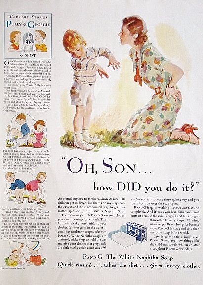 稀少 1932年P&G Soap広告/石鹸/子供/母と子/Ivory Soap/Baby/35(印刷物)｜売買されたオークション情報 ...