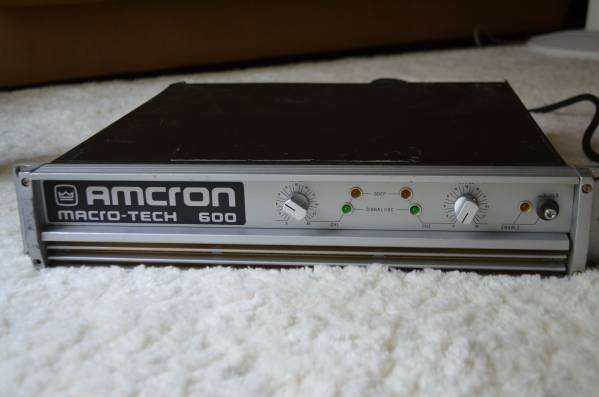 AMCRON macro-tech 600(クラウン)｜売買されたオークション情報、yahooの商品情報をアーカイブ公開 - オークファン ...