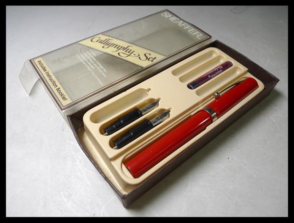緑屋 亀 シェーファー 万年筆 SHEAFFER Calligraphy Set/ 6(シェーファー)｜売買されたオークション情報、yahooの商品情報をアーカイブ公開 - オークファン ...