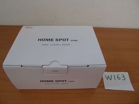 w163 au HOME SPOT CUBE /Wi-Fi/無線LANルーター PXH11RWA(ルーター)｜売買されたオークション情報 ...