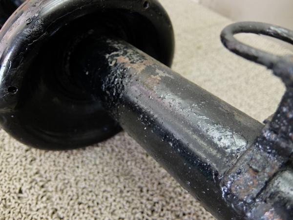 3191 センチュリー VG45 Lタイプ 純正 右 フロント ストラット(ショックアブソーバー)｜売買されたオークション情報、yahooの商品情報をアーカイブ公開 - オークファン ...