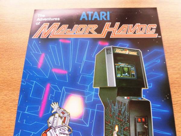 Major Havoc Atari Inc. c 1983 米国のフライヤー(カタログ、取説)｜売買されたオークション情報、yahooの商品 ...