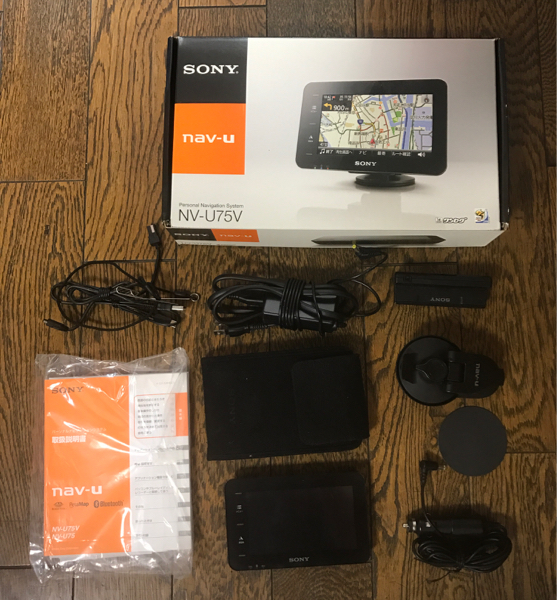 SONY nav-u NV-U75V/ワンセグ/4.8V型ポータブルナビ(メモリーナビ)｜売買されたオークション情報、yahooの商品情報を ...