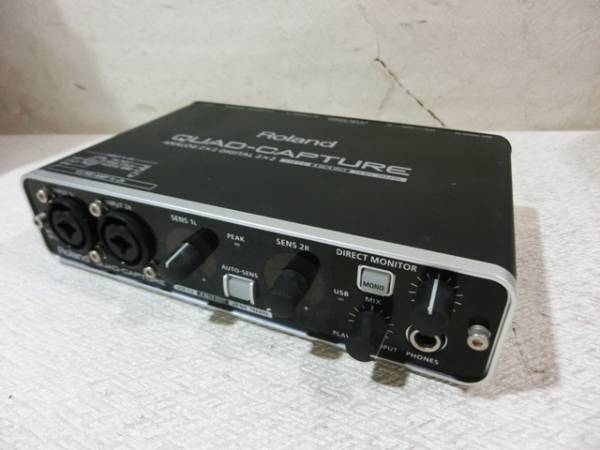 Roland QUAD-CAPTURE オーディオインターフェイス ローランド 本体 USB(オーディオインターフェース)｜売買された ...