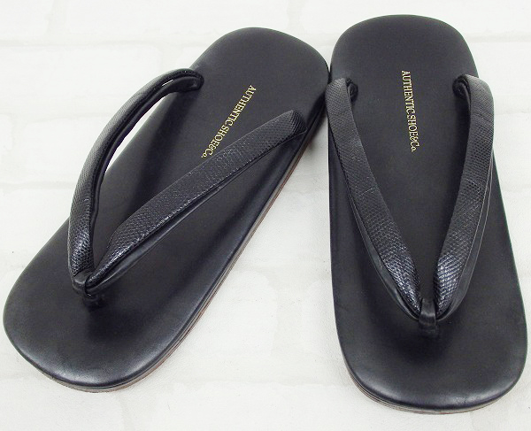 1S1910/AUTHENTIC SHOE&Co SETTA 雪駄 オーセンティック シュー＆コー(靴)｜売買されたオークション情報 ...