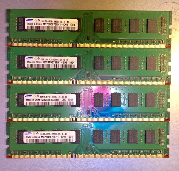 2GB×4 8GB PC3-10600U SAMSUNG(2GB)｜売買されたオークション情報、yahooの商品情報をアーカイブ公開 ...