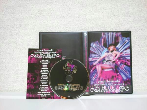 COUNTDOWN LIVE 2011-2012 A HOTEL Love songs ライブ DVD 浜崎あゆみ(ジャパニーズポップス)｜売買されたオークション情報、yahooの商品情報を ...