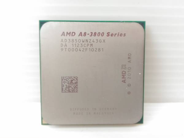 a382 AMD A8-3800 Series AD3850WNZ43GX CPU(AMD)｜売買されたオークション情報、yahooの商品情報 ...