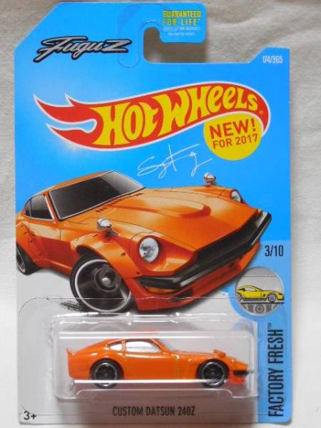 HOT WHEELS NEW FOR 2017/カスタム ダットサン 240Z FuguZ/オレンジ(乗用車)｜売買されたオークション情報 ...