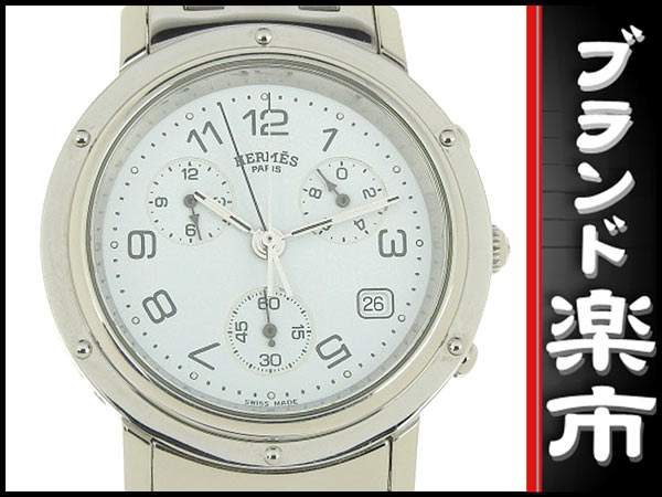 091円 03楽市 本物 エルメス HERMES クリッパー メンズ クォーツ 腕時計 CL1.910 白文字盤(クリッパー)｜売買されたオークション情報、yahooの商品情報をアーカイブ公開 ...
