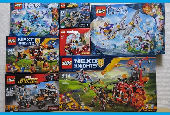 LEGO 7箱 41172 41077 10721 76044 76050 70325 70316 セット(パーツ、部品)｜売買された ...