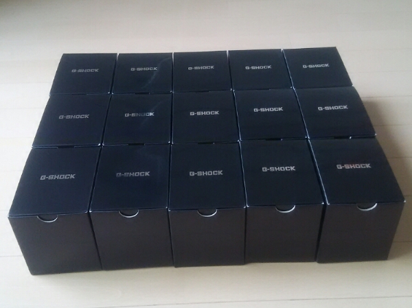 G-SHOCK BOX ボックス 外箱 内箱 完品 15個セット Gショック 専用ケース 化粧箱 ジーショック(その他)｜売買された ...