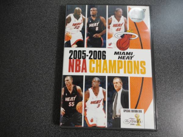 マイアミ ヒート/MIAMI HEAT 2005-2006 NBA CHAMPIONS DVD ウェイド シャック(その他)｜売買された ...