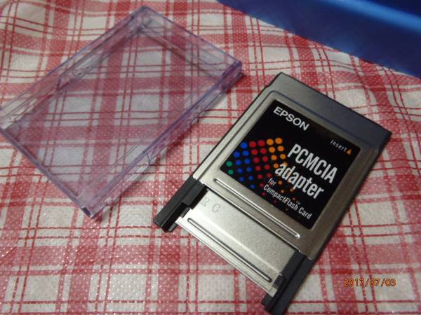 EPSON PCMCIA adapter エプソン コンパクトフラッシュカード アダプター(PCカードタイプ)｜売買されたオークション情報 ...