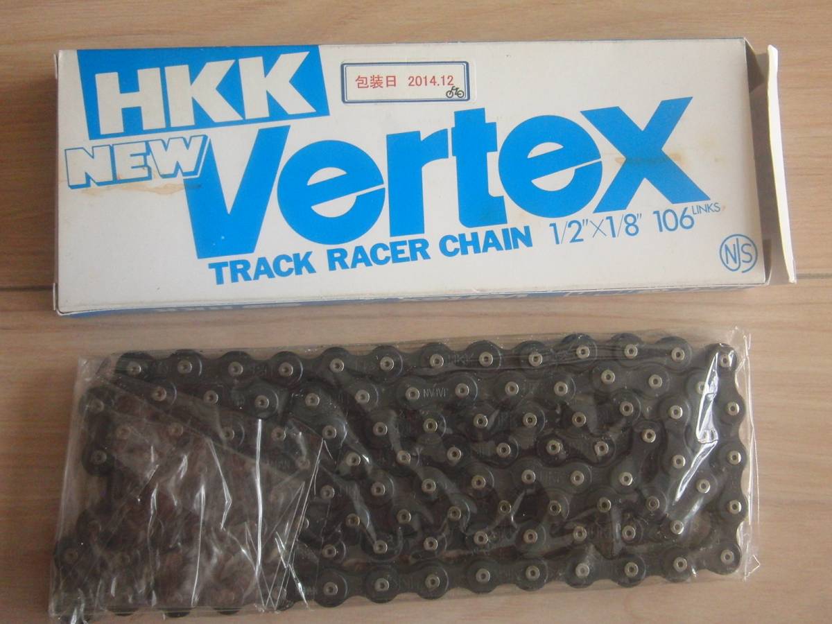 HKK VERTEX トラックレイサーチェーン 競輪 NJS ピスト(チェーン)｜売買されたオークション情報、yahooの商品情報をアーカイブ ...