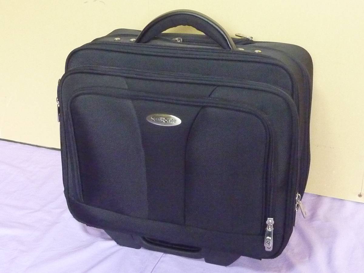SAMSONITE サムソナイト/スーツケース/ビジネスバッグ/黒(かばん、バッグ)｜売買されたオークション情報、yahooの商品情報をアーカイブ公開 - オークファン（aucfan.com）