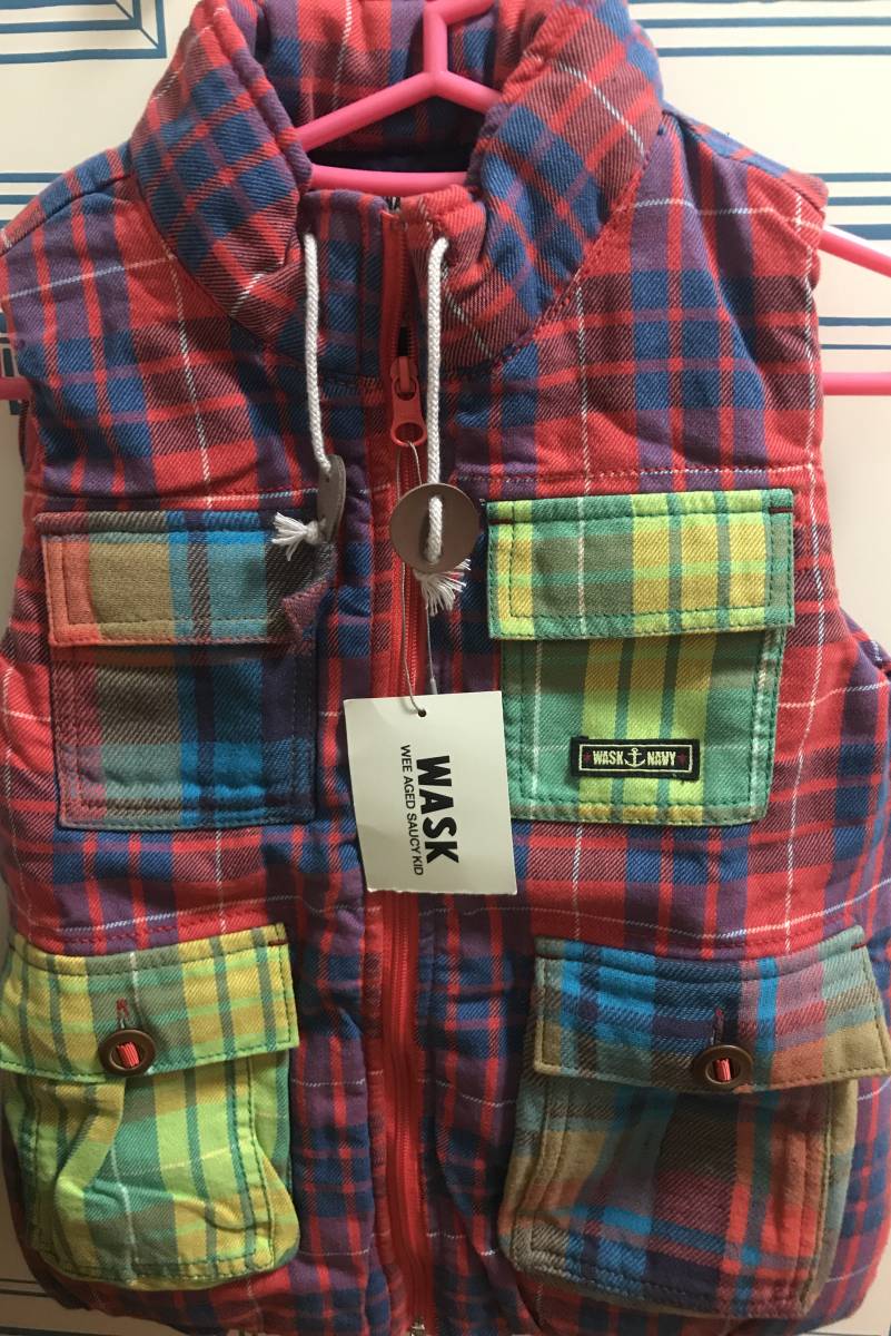 WASK ワスク ベスト 130(130（125～134cm）)｜売買されたオークション情報、yahooの商品情報をアーカイブ公開 - オークファン（aucfan.com）