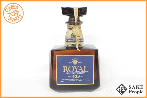 注目 サントリー SUNTORY ローヤル 12年 720ml 43% ウイスキー Y1 EA(日本)｜売買されたオークション情報、yahooの商品情報をアーカイブ公開 - オークファン ...