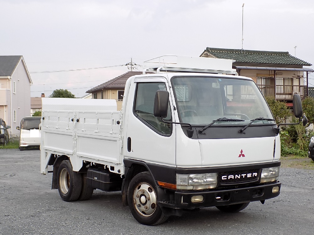 MITSUBISHI CANTER 三菱 キャンター パワーゲート付 3t 4ナンバー NOx PM適合車 車検1年付き 8万km コミコミ ...