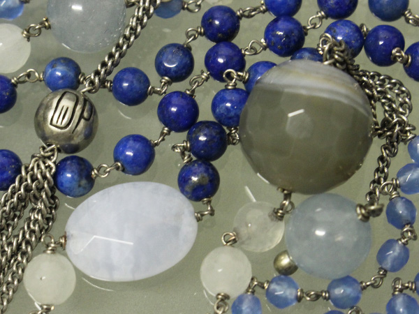 超 ドナテラペリーニ Donatella Pellini イタリアメイド マルチカラーストーン ロングネックレス 123cm アクセサリー 本物 正規(カラーストーン)｜売買されたオークション ...