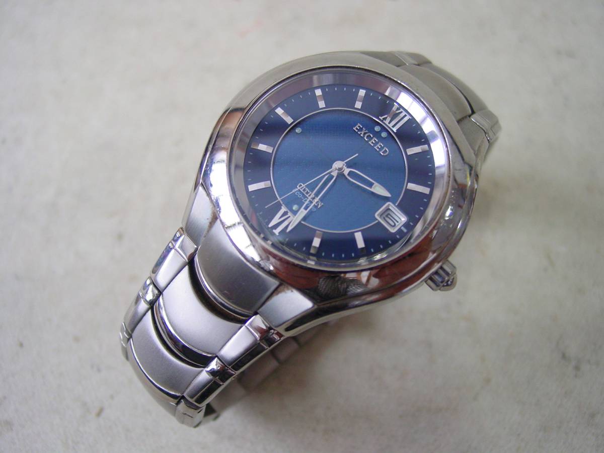 CITIZEN シチズン ECO-DRIVE EXCEED エクシード E710-H26264 TA チタン(エクシード)｜売買されたオークション情報、yahooの商品情報をアーカイブ公開 ...