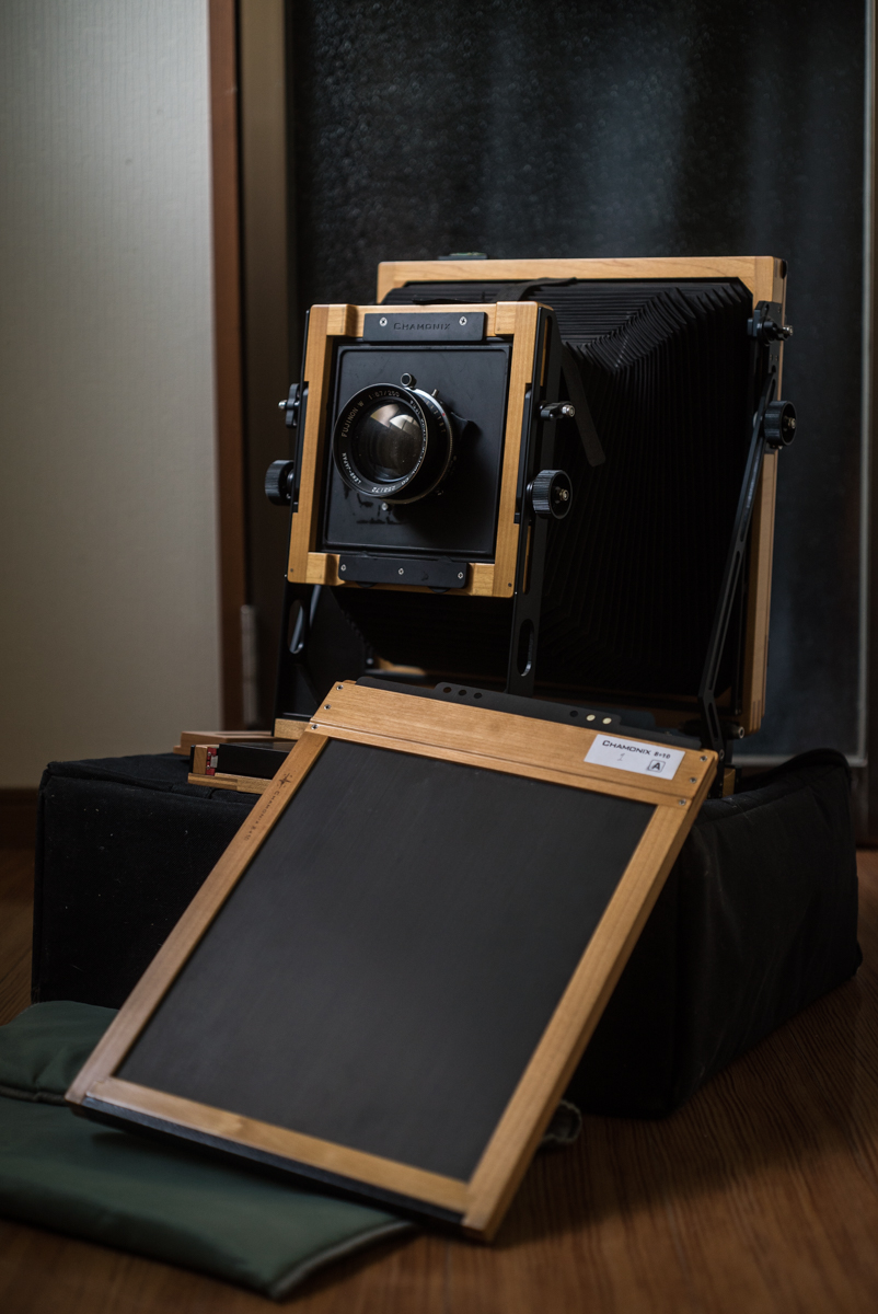 Chamonix 8x10 Wood View Camera 軽量 大判 純正Woodフィルムホルダー FUJINON 250mm/6.7付 ...