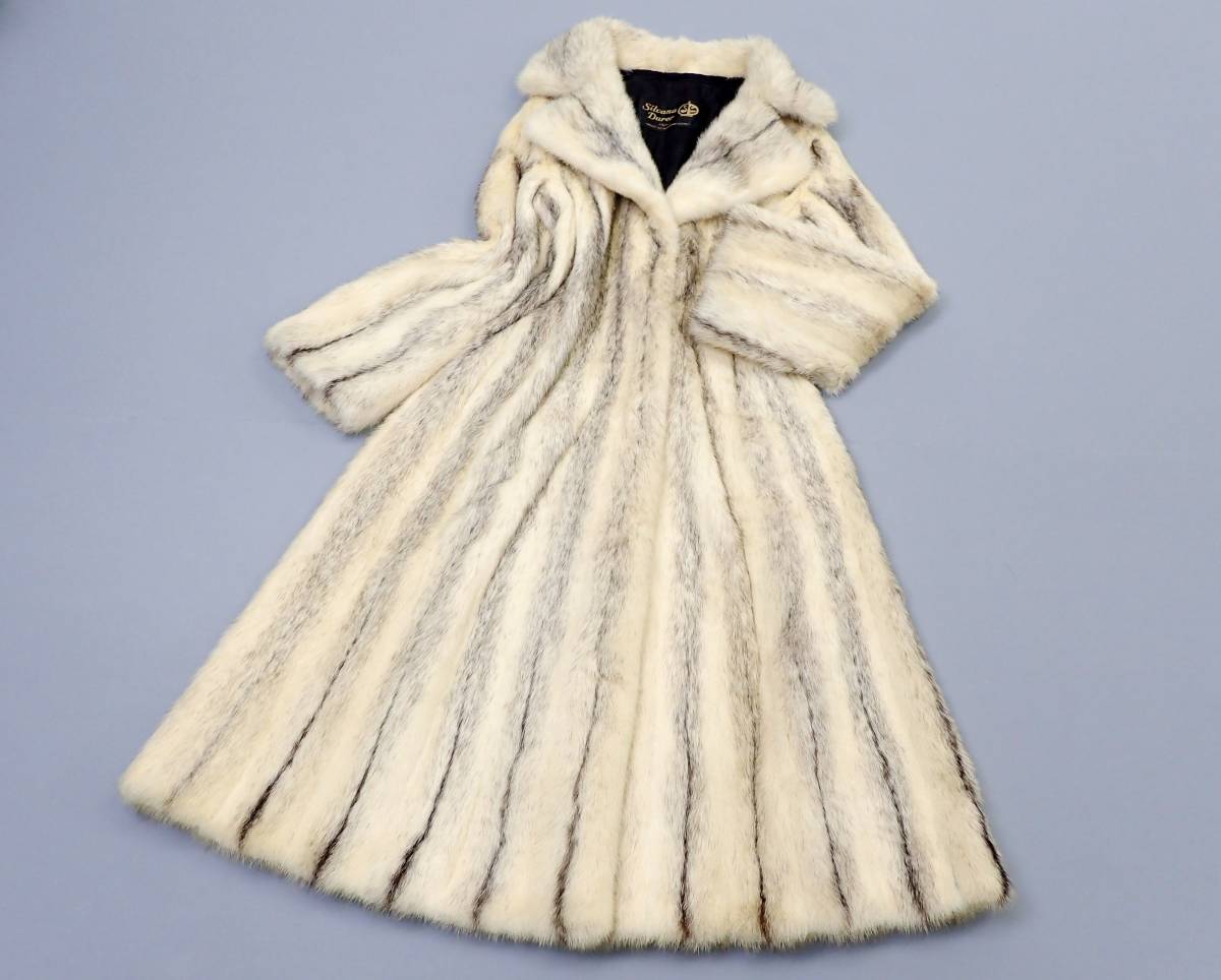 Silvana Durer ブラッククロスミンク 超ロングコート 106cm ベージュ×黒系 毛皮 MINK ファー(ミンク)｜売買されたオークション情報、yahooの商品情報をアーカイブ公開 ...