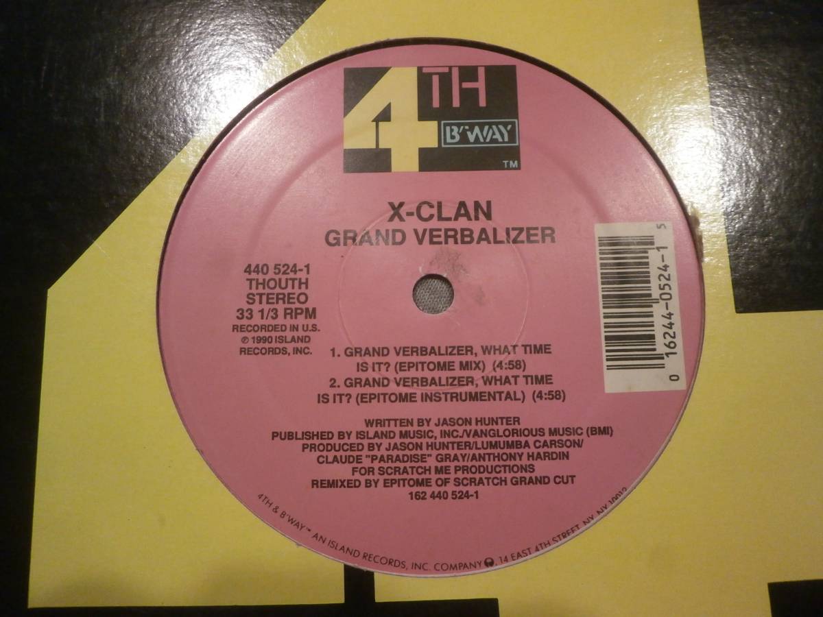 X-CLAN / GRAND VERBALIZER //ミドル/TAANA GARDER HEARTBEAT/METERS/ネタ(ラップ ...