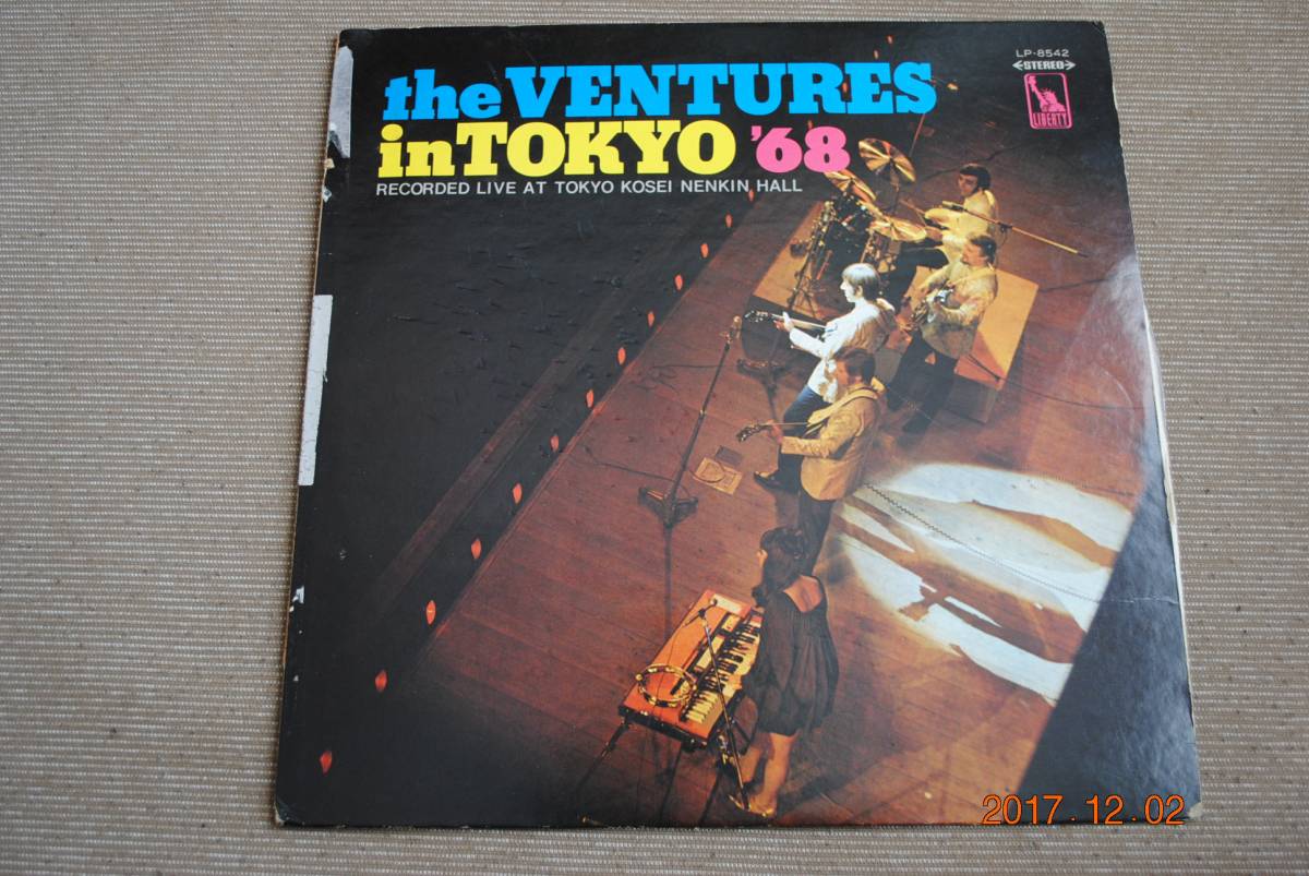 LP ベンチャーズ トーキョー+コンサート パンフ VENTURES In Tokyo '68 Live(Ventures)｜売買されたオークション情報、yahooの商品情報をアーカイブ公開 ...