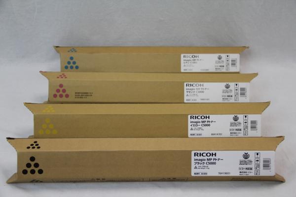 RICOH imagio トナーカートリッジ MP C5000 4色セット(リコー)｜売買されたオークション情報、yahooの商品情報を ...