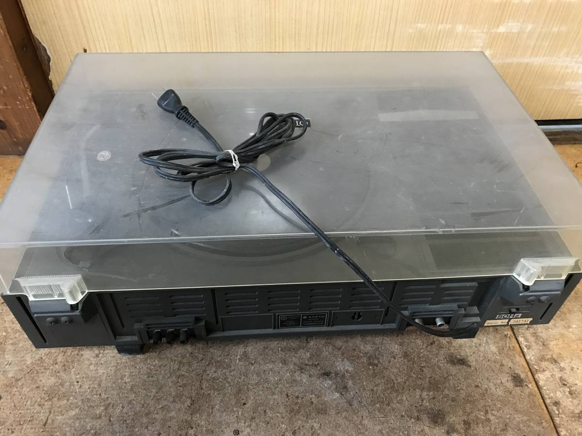 SANYO ターンテーブル DCW-M100(本体)｜売買されたオークション情報、yahooの商品情報をアーカイブ公開 - オークファン（aucfan.com）