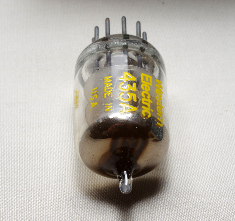 ウエスタンエレクトリック 5極管 WE435A 5本スリーブ入り(真空管)｜売買されたオークション情報、yahooの商品情報をアーカイブ公開 ...