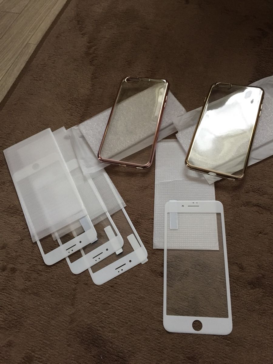 iPhone7 plus iPhone6 plus用 強化ガラス4枚+TPUケース2枚(iPhone 6 Plus/6s Plus用)｜売買されたオークション情報、yahooの商品情報を ...