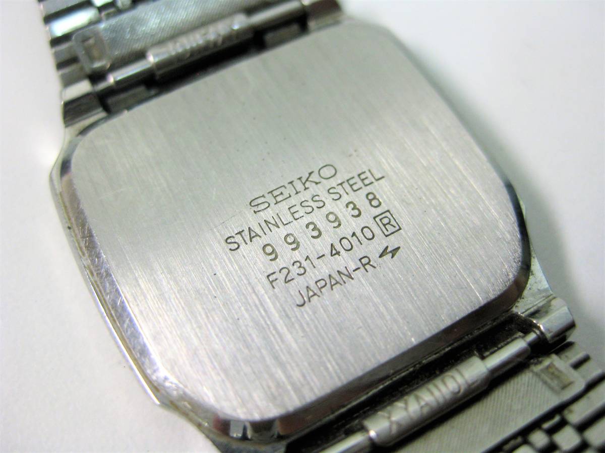 SEIKO/セイコー F231-4010 薄型デジタルウォッチ 稼働品 MG000(その他)｜売買されたオークション情報、yahooの商品情報 ...
