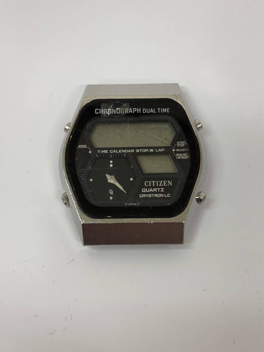 腕時計 CITIZEN CRYSTRON 4-097416 TA デジアナ クリストロン メンズ y512-8(シチズン)｜売買されたオークション情報、yahooの商品情報をアーカイブ公開 ...