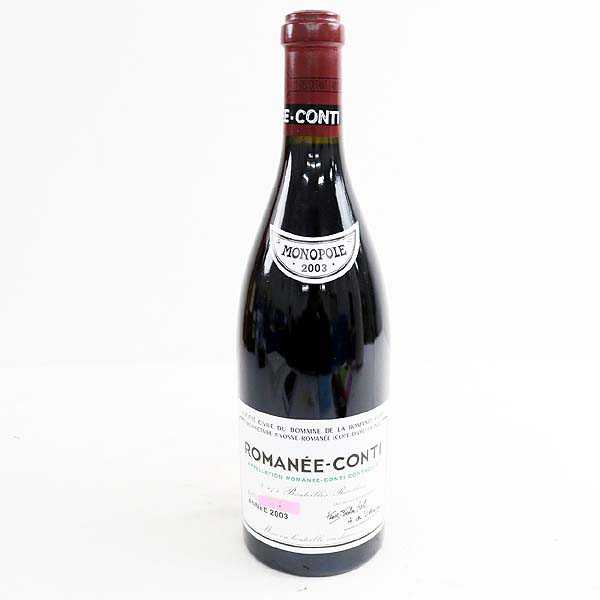 DRC/ROMANEE-CONTI ロマネ コンティ 2003 T8A2213(コート・ドゥ・ニュイ)｜売買されたオークション情報、yahoo ...