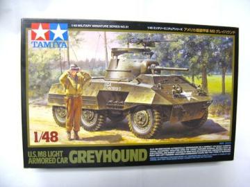 タミヤ 1/48 アメリカ軽装甲車 M8グレイハウンド(装甲兵員輸送車（APC）)｜売買されたオークション情報、yahooの商品情報を ...