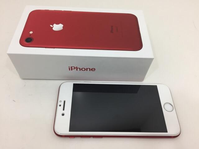 1円 iPhone7 MPRX2J/A 128GB SoftBank RED IMEI：355848080354809 × アクティベーション ...