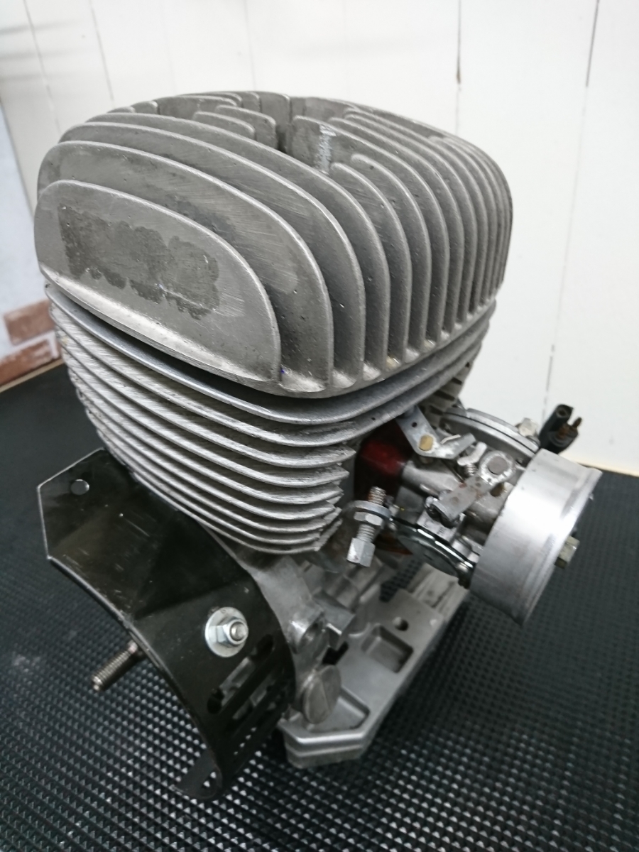 ヤマハKT100Jクラッチ無し エンジンマウント付き 蓋付きエンジンケース付き カデット ジュニアクラスの練習用にいかが しょうか(パーツ ...