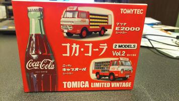 トミカリミテッドヴィンテージ コカ コーラ2MODELS VOL.2 マツダE2000 ニッサンキャブオール ルートカー(トミカリミテッド)｜売買されたオークション情報、yahooの商品情報を ...