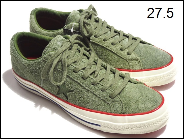 R2063P コンバース×UNDEFEATED ONE STAR ワンスター スエードスニーカー グリーン 9/27.5cm rb(27.5cm)｜売買されたオークション情報、yahooの商品 ...
