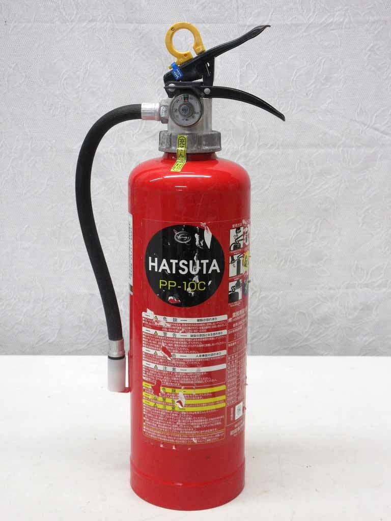 06079Z HATSUTA 初田 業務用 粉末 ABC 消火器 PEP-10C 1本 23年ま(消火器)｜売買されたオークション情報、yahooの商品情報をアーカイブ公開 - オークファン ...