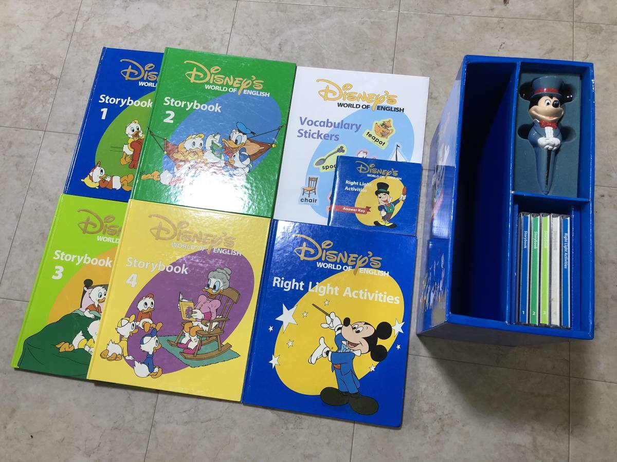 DWE ディズニー英語 ストーリーブックセット 絵本＆CD＆Right Light Pen(英語)｜売買されたオークション情報、yahooの商品情報をアーカイブ公開 - オークファン ...