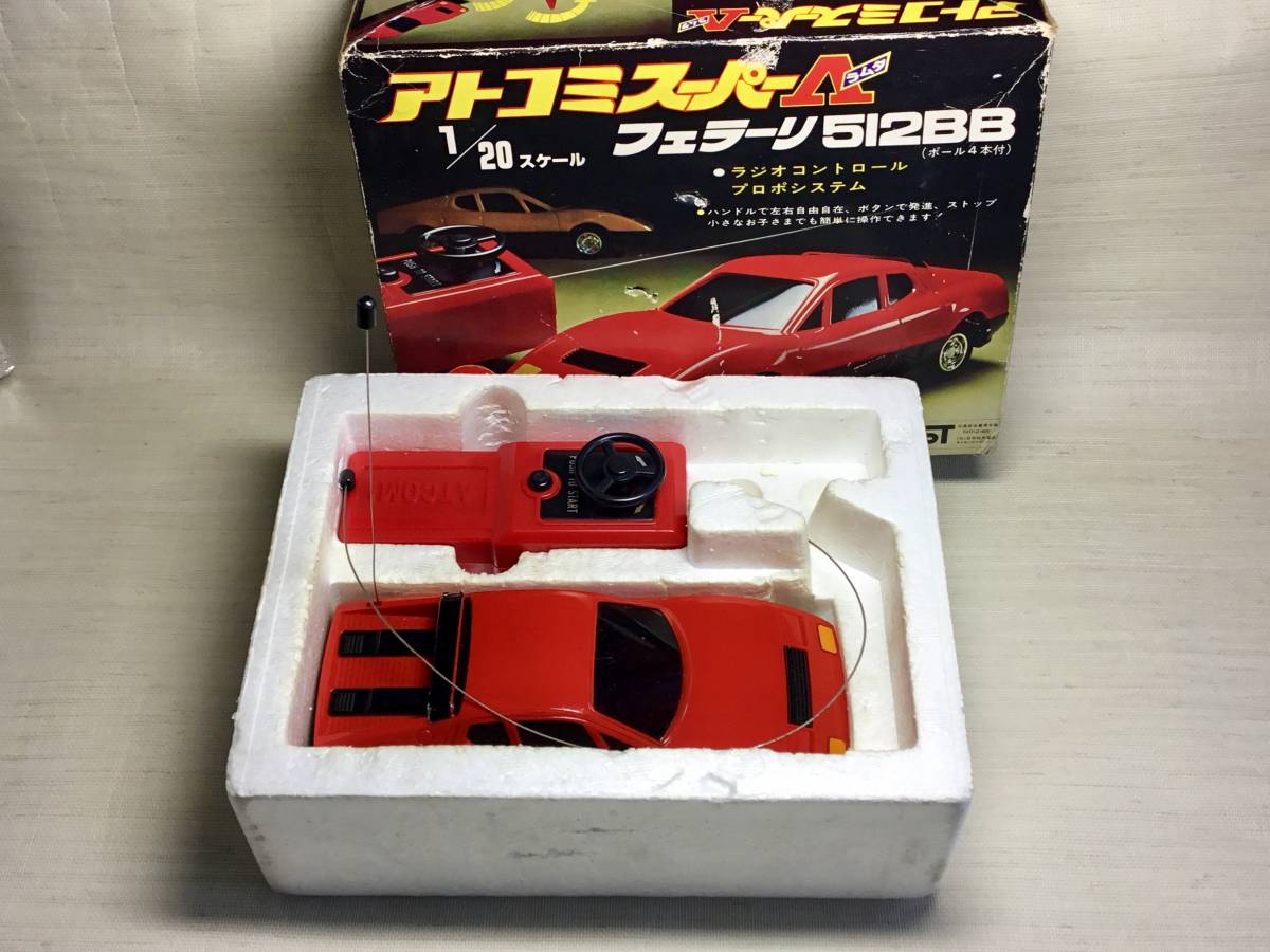 ヴィンテージ ASAHI RC フェラーリ512BB アトコミ スーパー Λ 動作未確認(電気仕掛け)｜売買されたオークション情報、yahoo ...