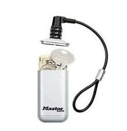 便利もん+ コンパクト キーセーフ V097393 5408D 防犯用品 鍵 錠前 ロック キーボックス キーBOX MASTER LOCK ...