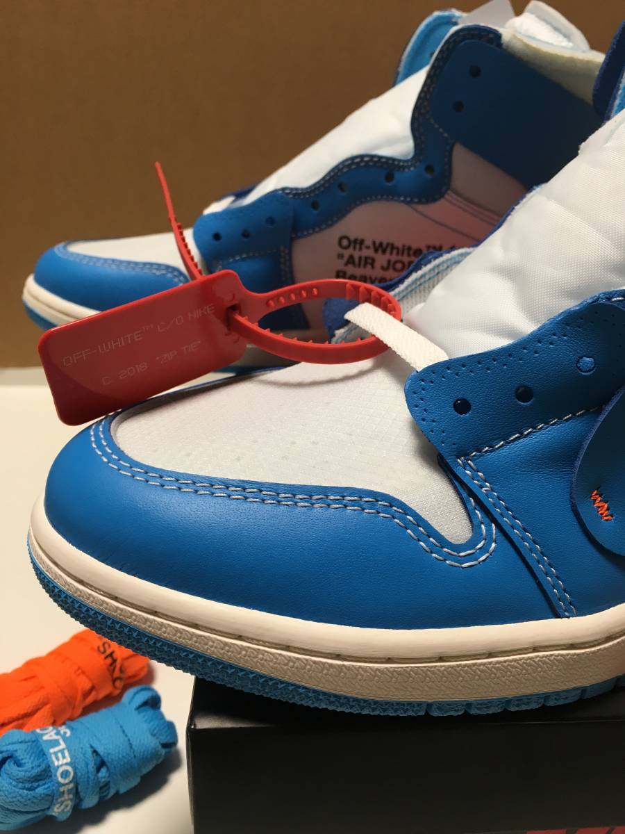 NIKE OFF-WHITE THE TEN AIR JORDAN 1 NRG POWDER BLUE US10 ナイキ オフホワイト エア ...